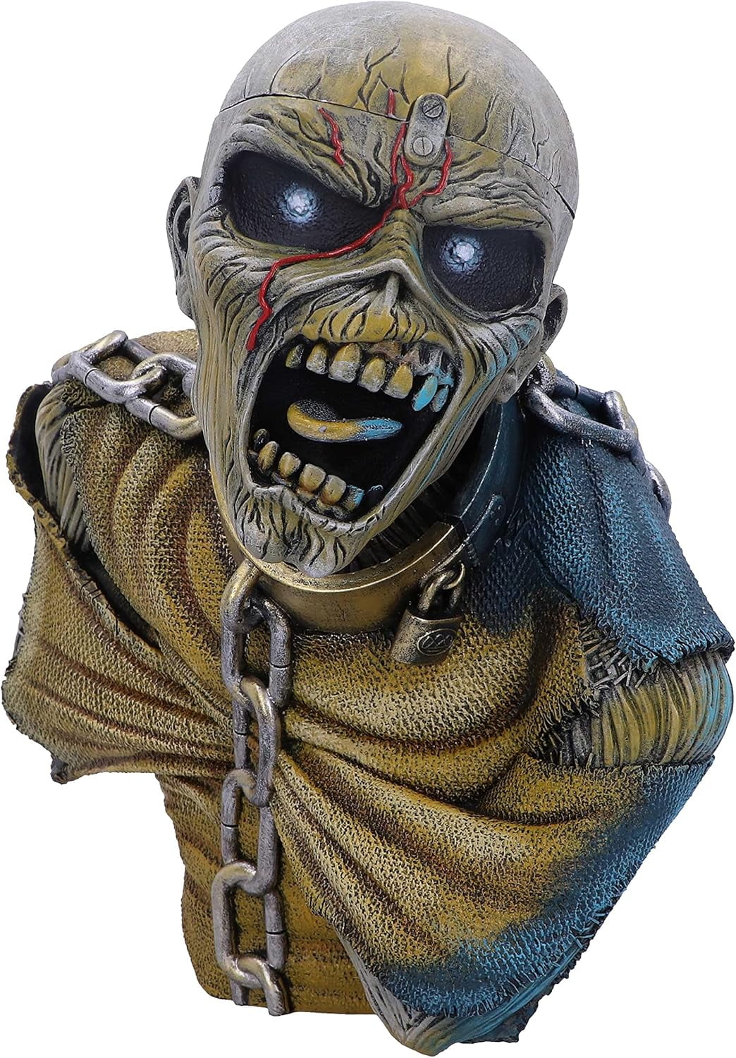 Iron Maiden Piece of Mind Bust Box (Small) 12cm, Officially Licensed ...