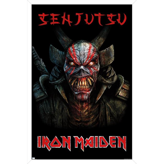 Iron Maiden - Senjutsu Album Wall Poster, 22.375" x 34" Framed ...