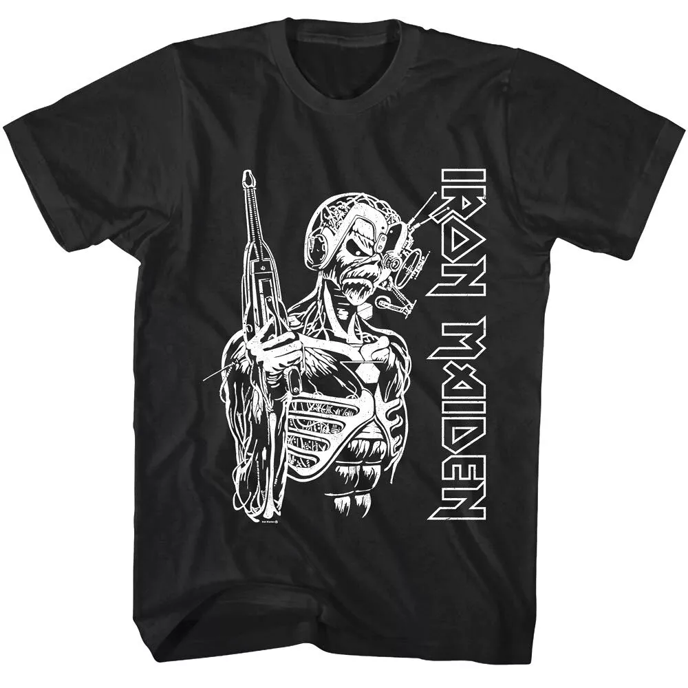 Iron Maiden Somewhere in Time T Shirt Heavy Metal Band 86 Album Tour ...