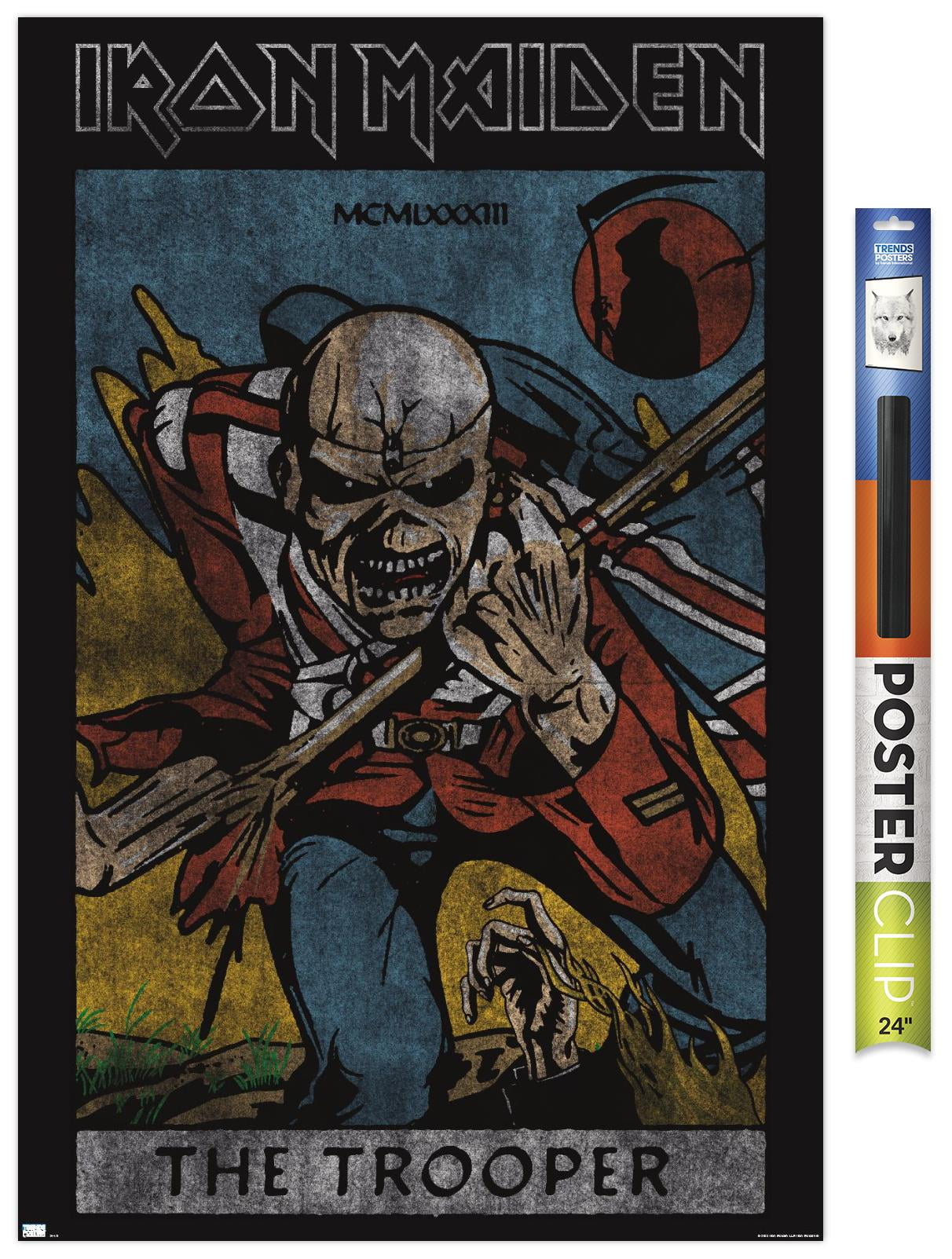 Iron Maiden - Tarot Card Wall Poster, 22.375" x 34" - Walmart.com