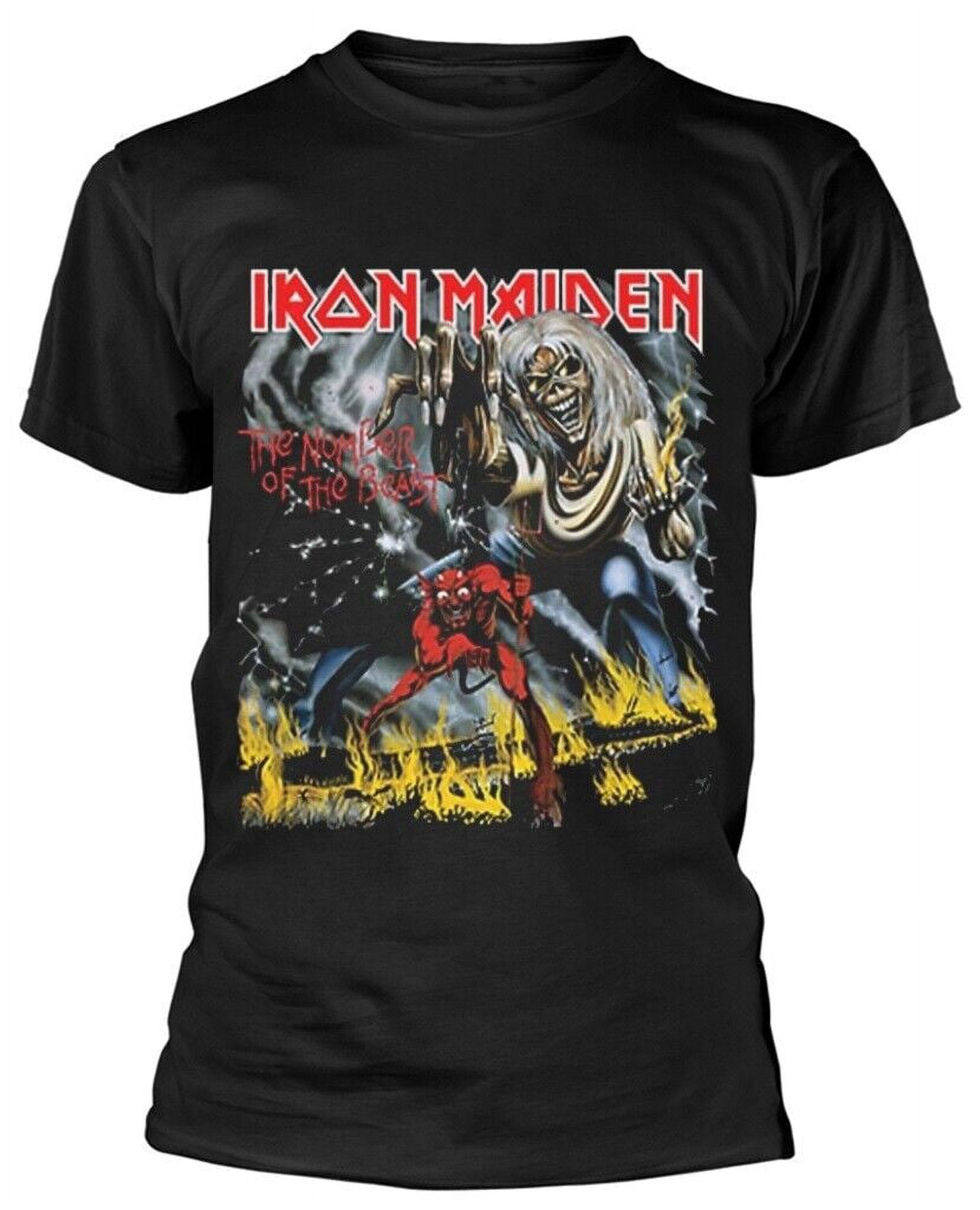 Iron Maiden The Number Of The Beast T-Shirt OFFICIAL - Walmart.com