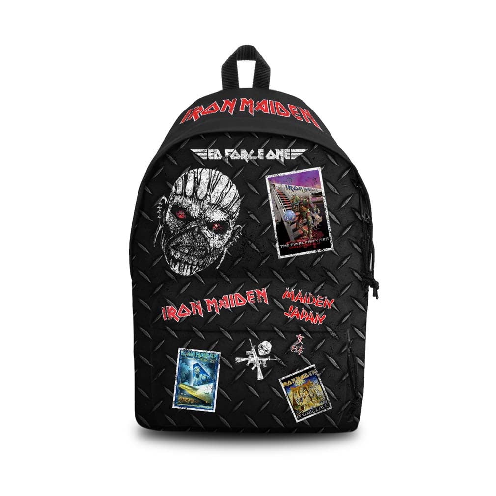Iron Maiden Tour Daypack Backpack Black - Walmart.com