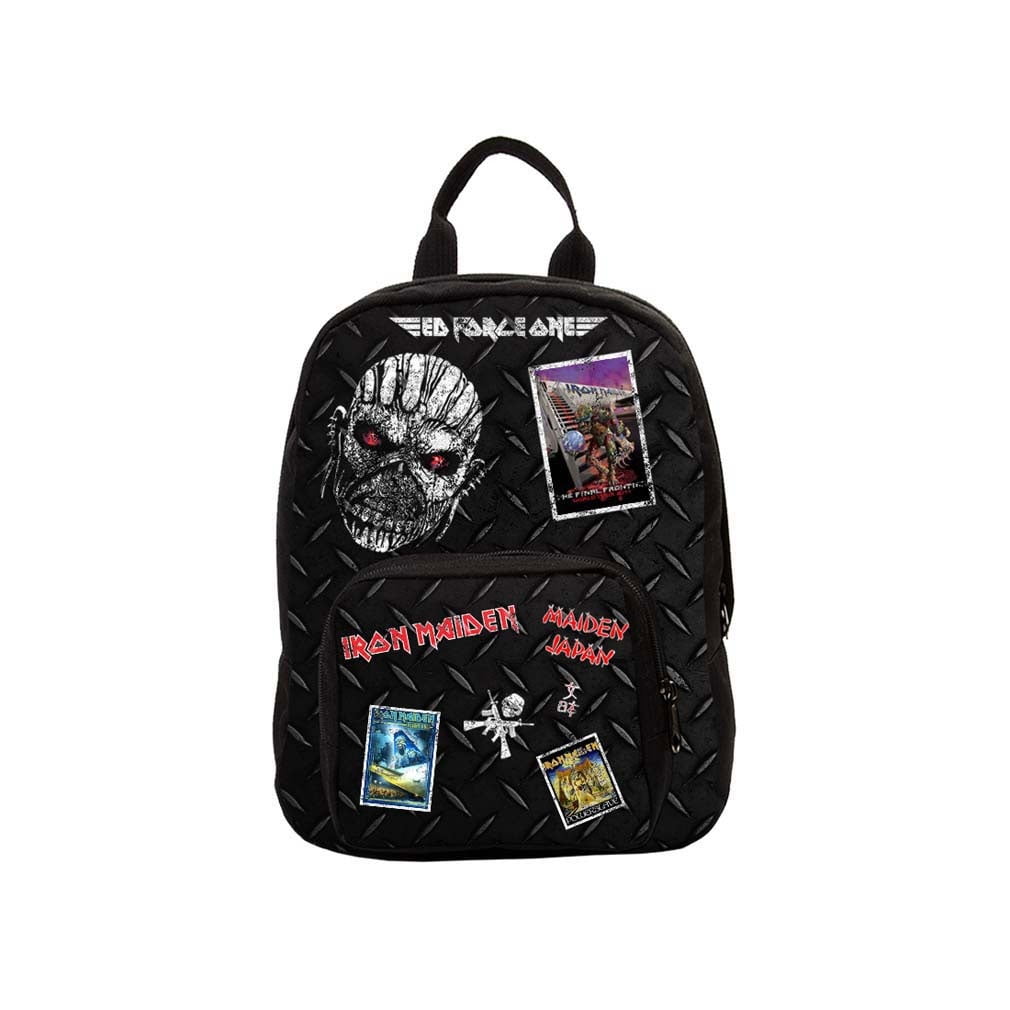 Iron Maiden Tour Mini Backpack Backpack Black - Walmart.com