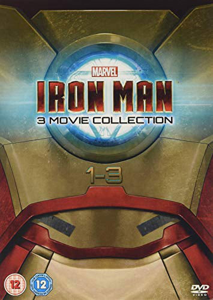 Walt Disney Studios MARVEL Iron Man 1-3 DVD Set (Region Free) - Walmart.com
