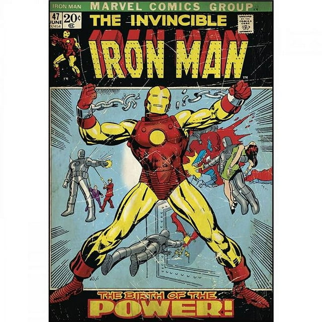 Iron Man #170 Cover Fathead Vinyl Wall Decal - Walmart Business Supplies
