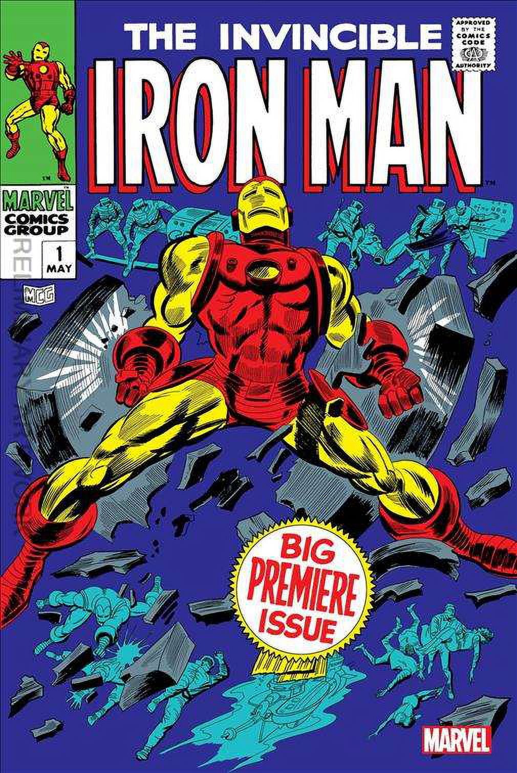 Iron Man (1st Series) #1 (2nd) VF ; Marvel Comic Book - Walmart.com