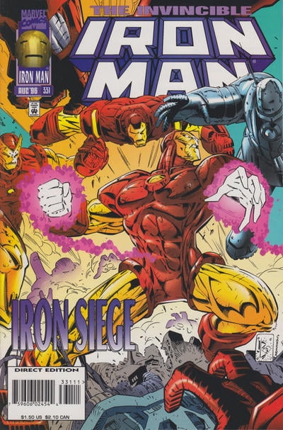 Iron Man (1st Series) #331 VF ; Marvel Comic Book - Walmart.com