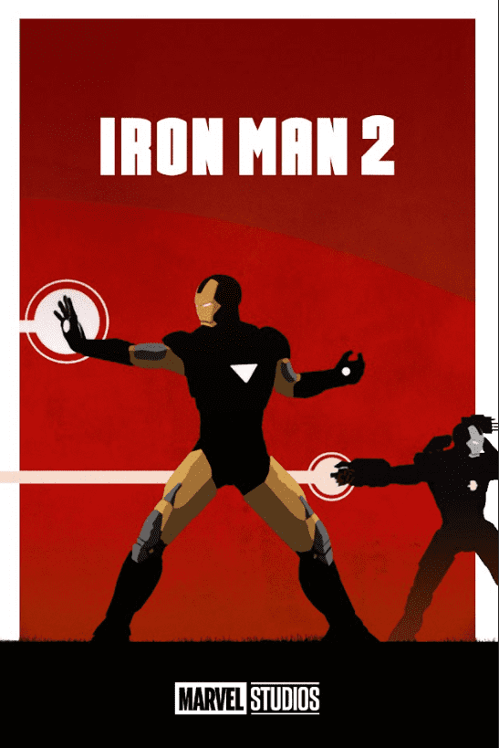 Iron Man 2 2010 Movie Poster 24x36 - Marvel Superhero, Action Sequel ...