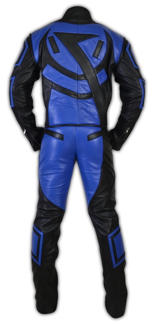 Iron Man 2 Tony Stark Robert Downey Jr. Hero Racing Leather Suit ...