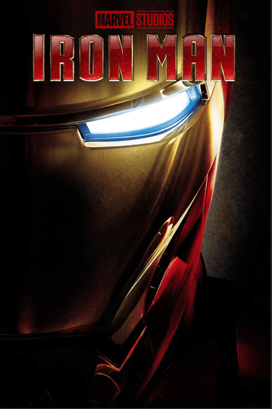 Iron Man 2008 Movie Poster 24x36 - Tony Stark Superhero Action ...