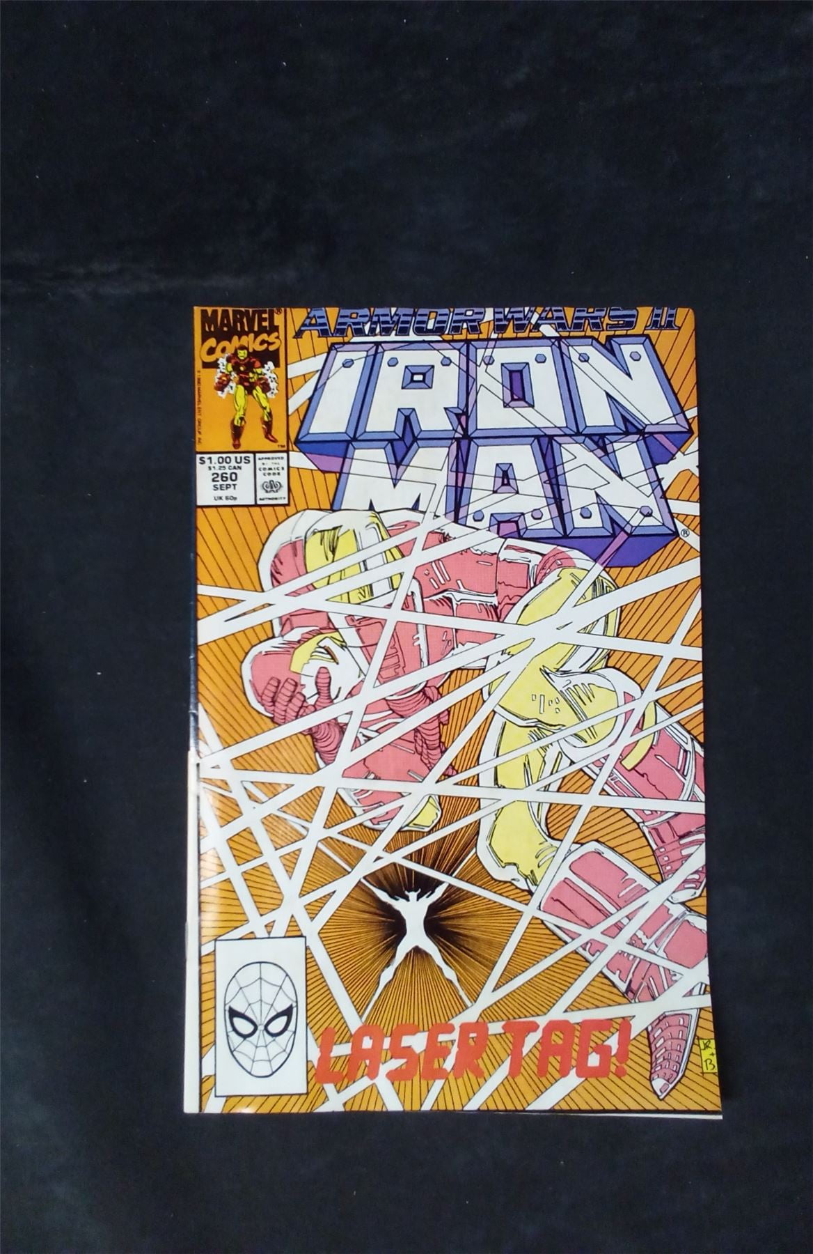 Pre-Owned Iron Man #260 Direct Edition 1990 Marvel Comics Comic Book ...