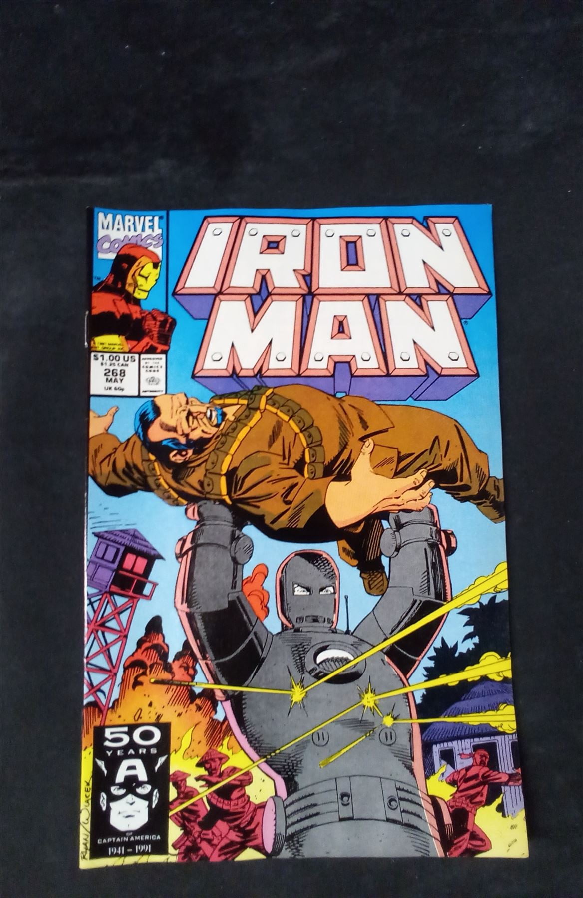 Pre-Owned Iron Man #268 Direct Edition 1991 Marvel Comics Comic Book ...