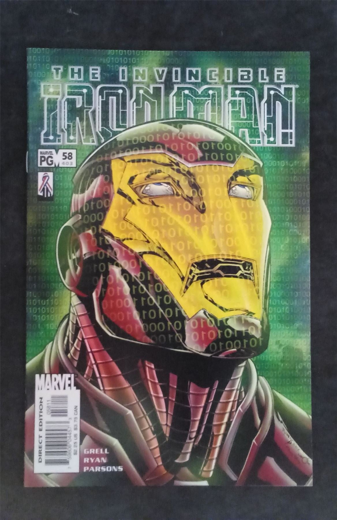 Pre-Owned Iron Man #58 2002 Marvel Comics Comic Book - Walmart.com