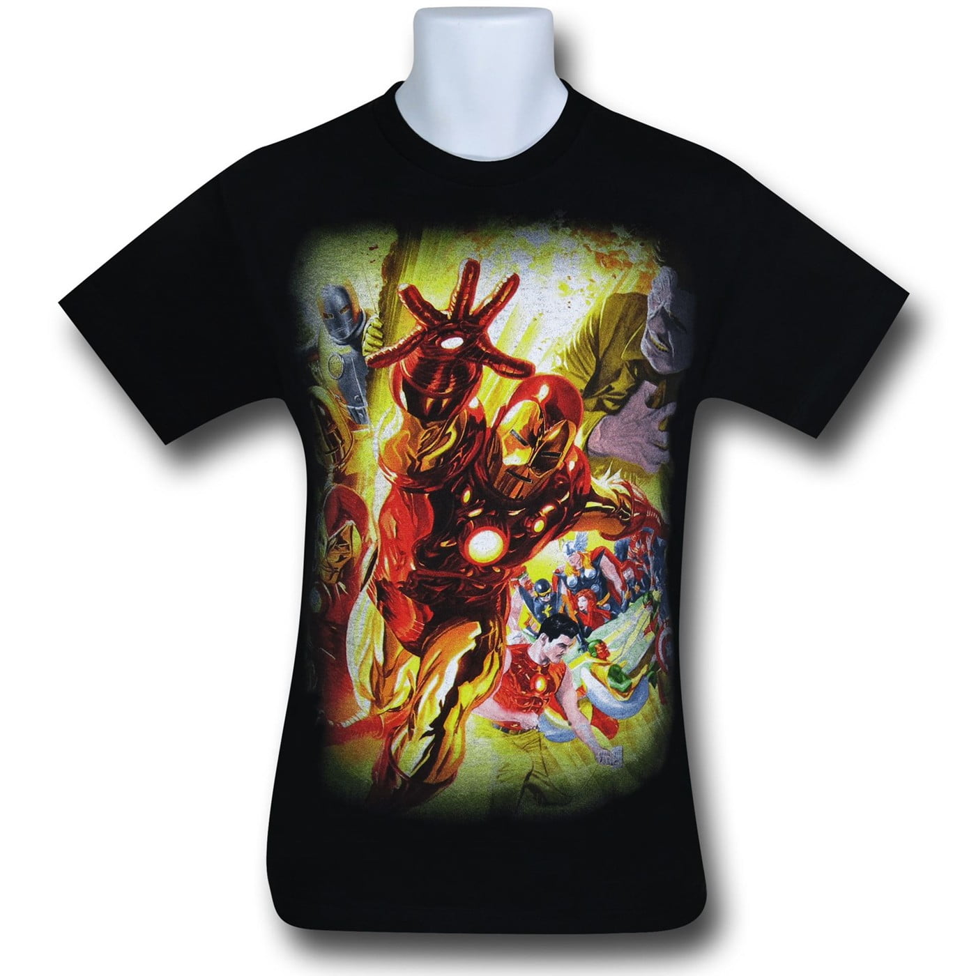 Iron Man 75th Anniversary Limited Edition T-Shirt-Men's Small - Walmart.com