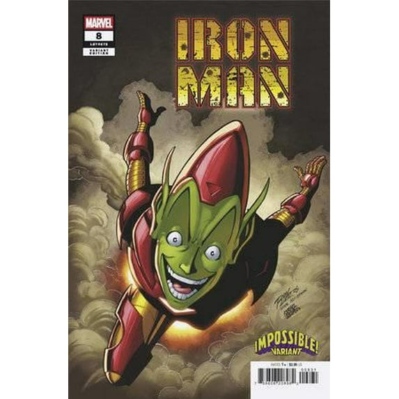 Iron Man #8 Ron Lim Impossible Var Ron Lim Impossible Var Marvel Prh ...