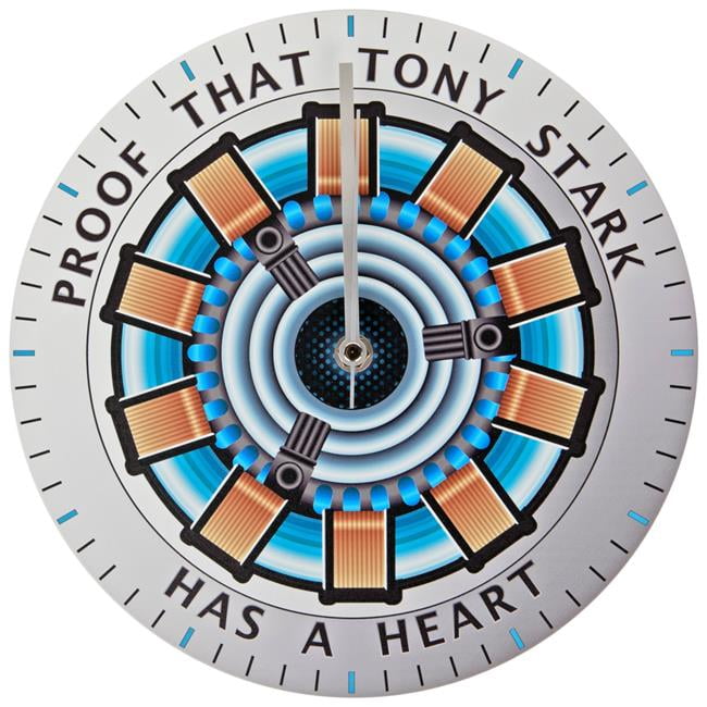 Iron Man 823843 Arc Reactor Proof That Tony Stark Has a Heart Clock ...