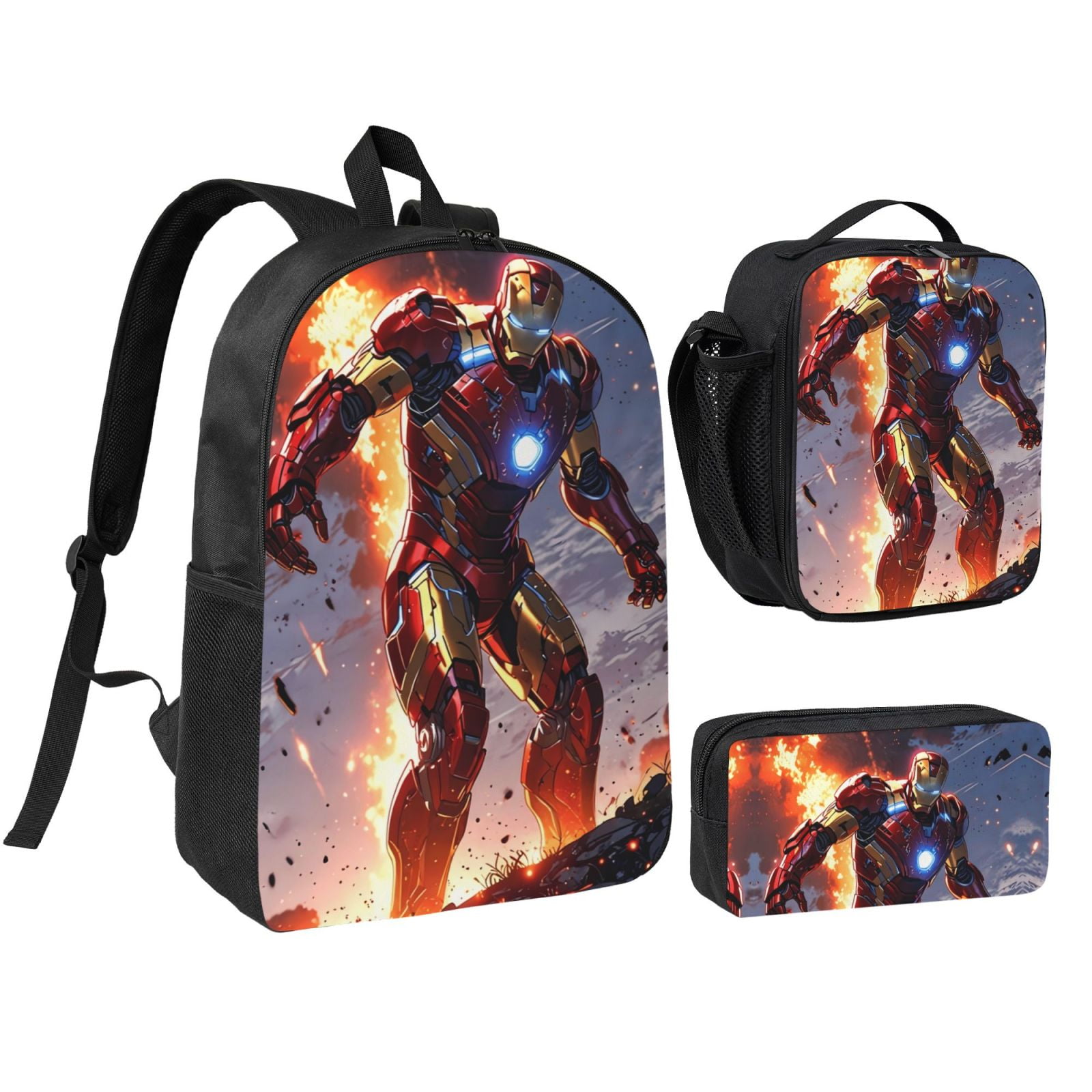 Backpacks Sets, Laptop Backpack With Lunch Box And Pencil Case Daypack ...