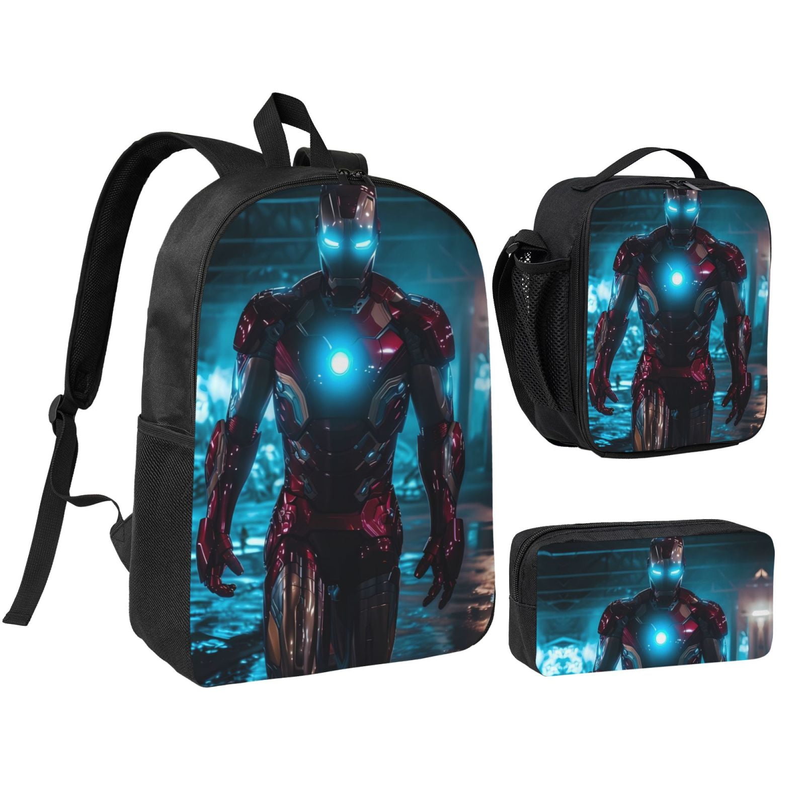 Backpacks Sets, Laptop Backpack With Lunch Box And Pencil Case Daypack ...