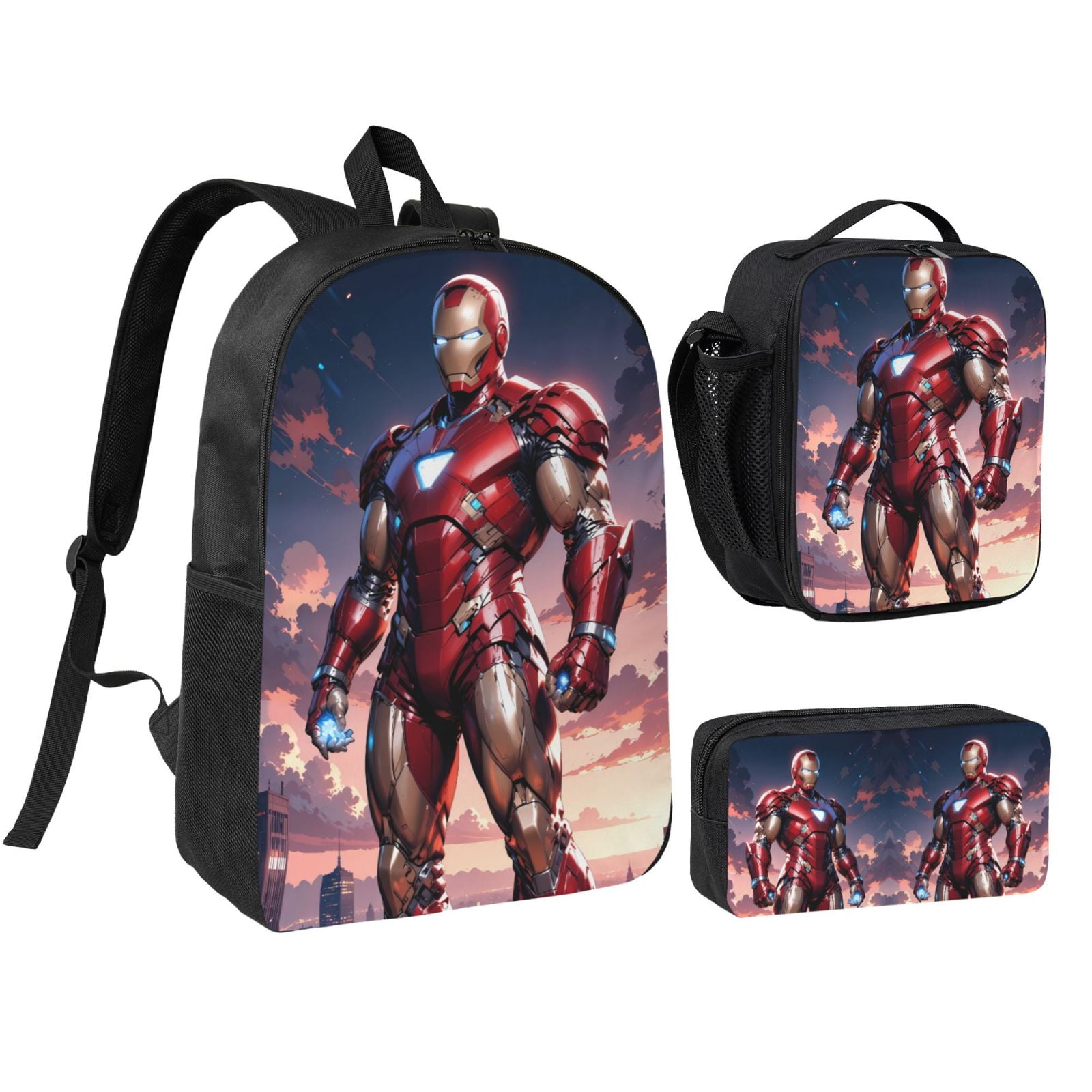 Backpacks Sets, Laptop Backpack With Lunch Box And Pencil Case Daypack ...