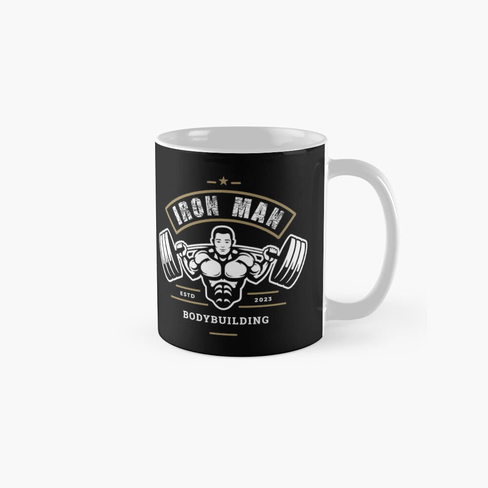 Iron Man Bodybuilding: Weight Lifter Classic Mug - Walmart.com