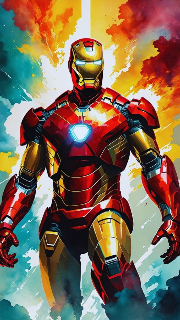 Iron Man Diamond Art Painting Kits - Full Drill Diamond Dots Paintings ...