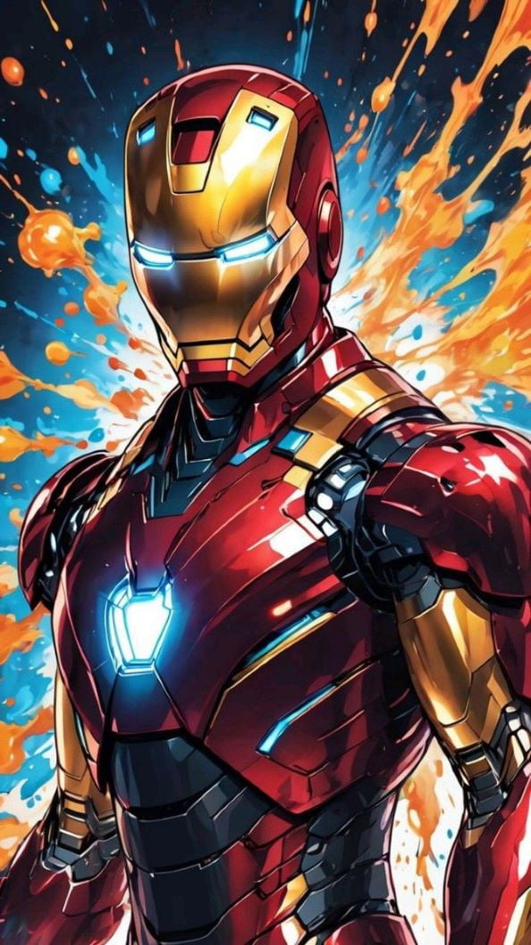Iron Man Diamond Art Painting Kits - Full Drill Diamond Dots Paintings ...