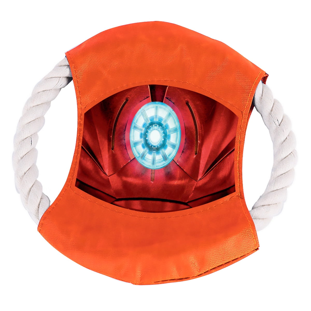 Iron Man Dog Toys Flying Disc Rope Toy Chew Toys for Dogs Flying Discs ...