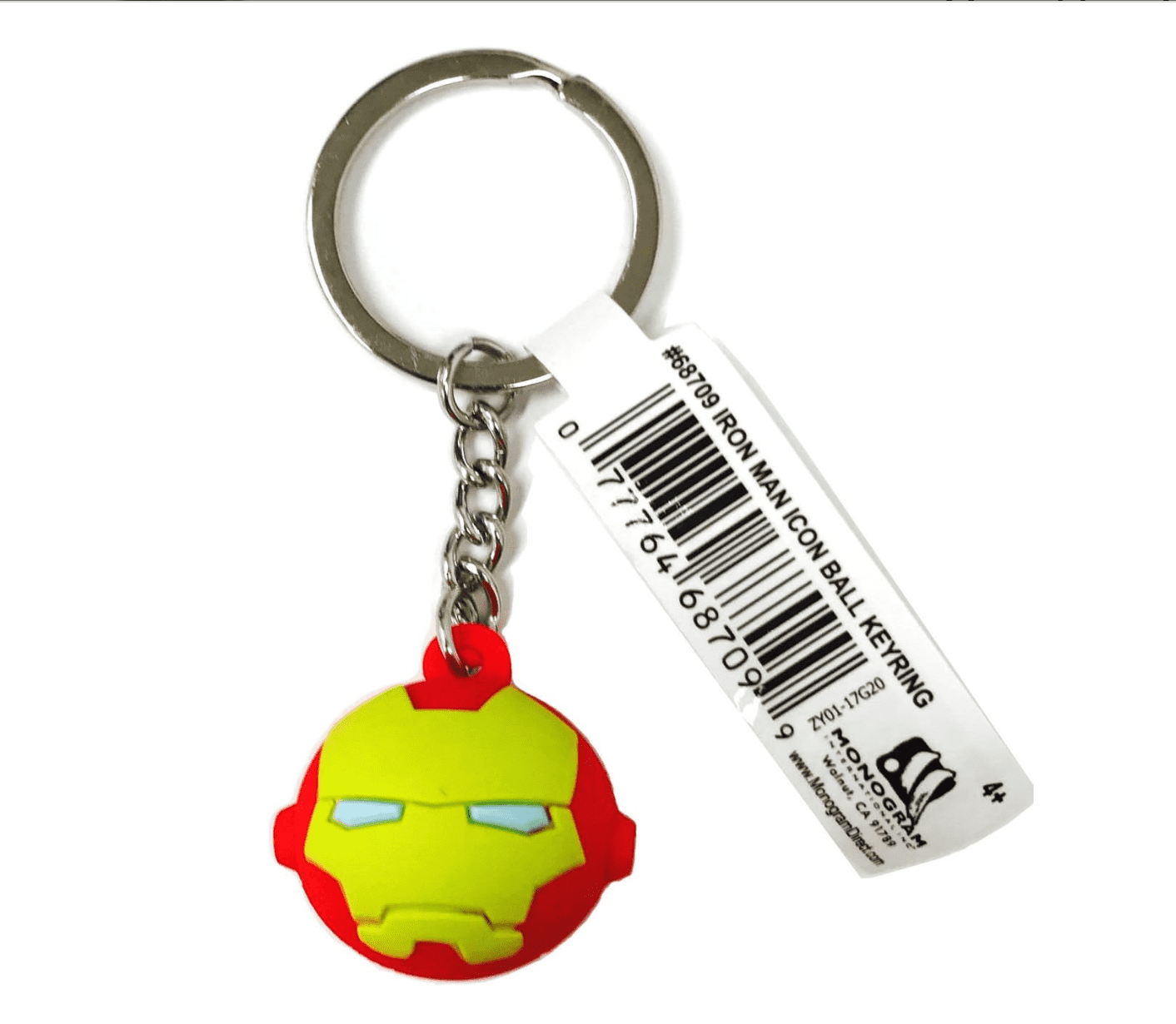 Iron Man Icon Ball Keychain - Walmart.com