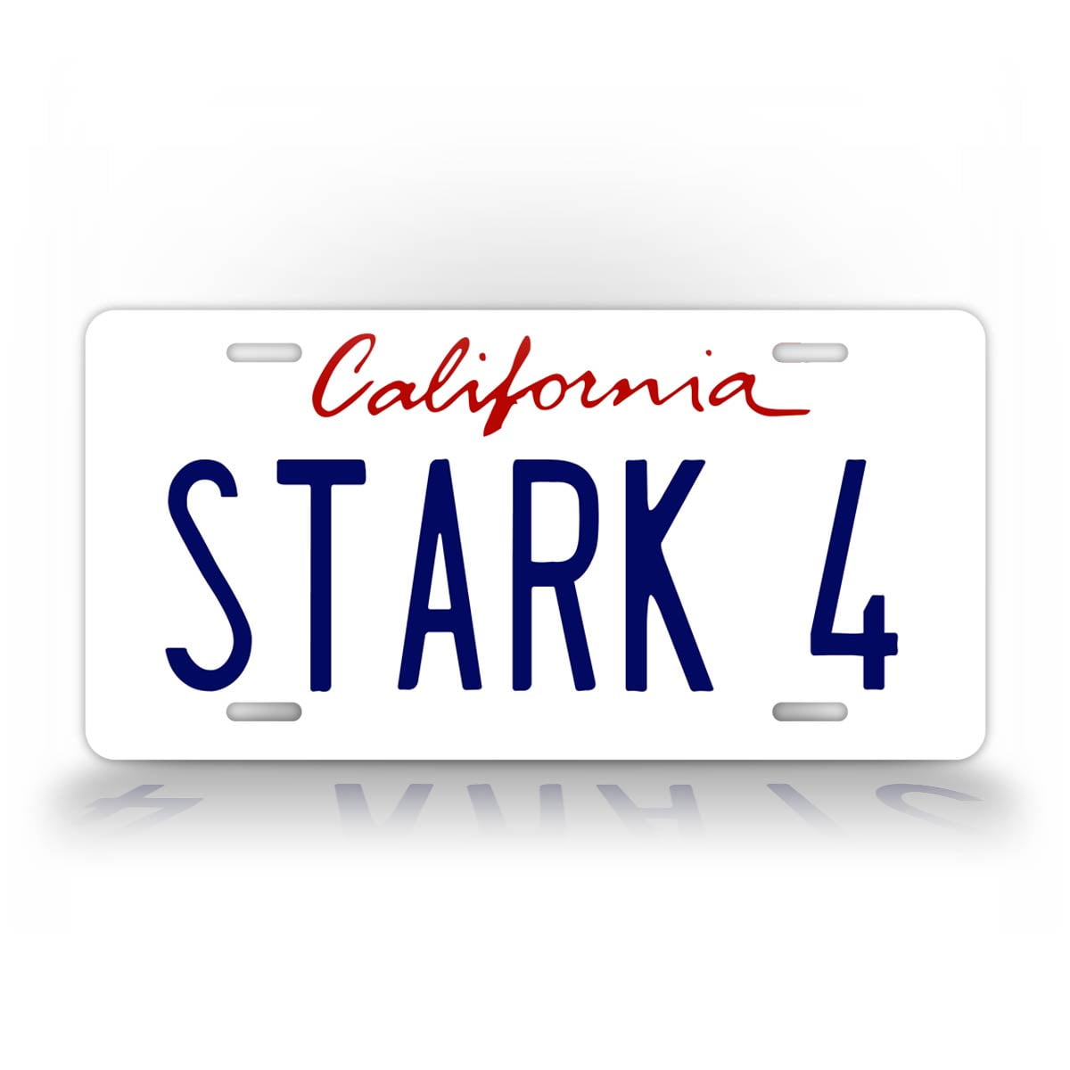 Iron Man License Plate Tony Stark 4 California Novelty Auto Tag ...