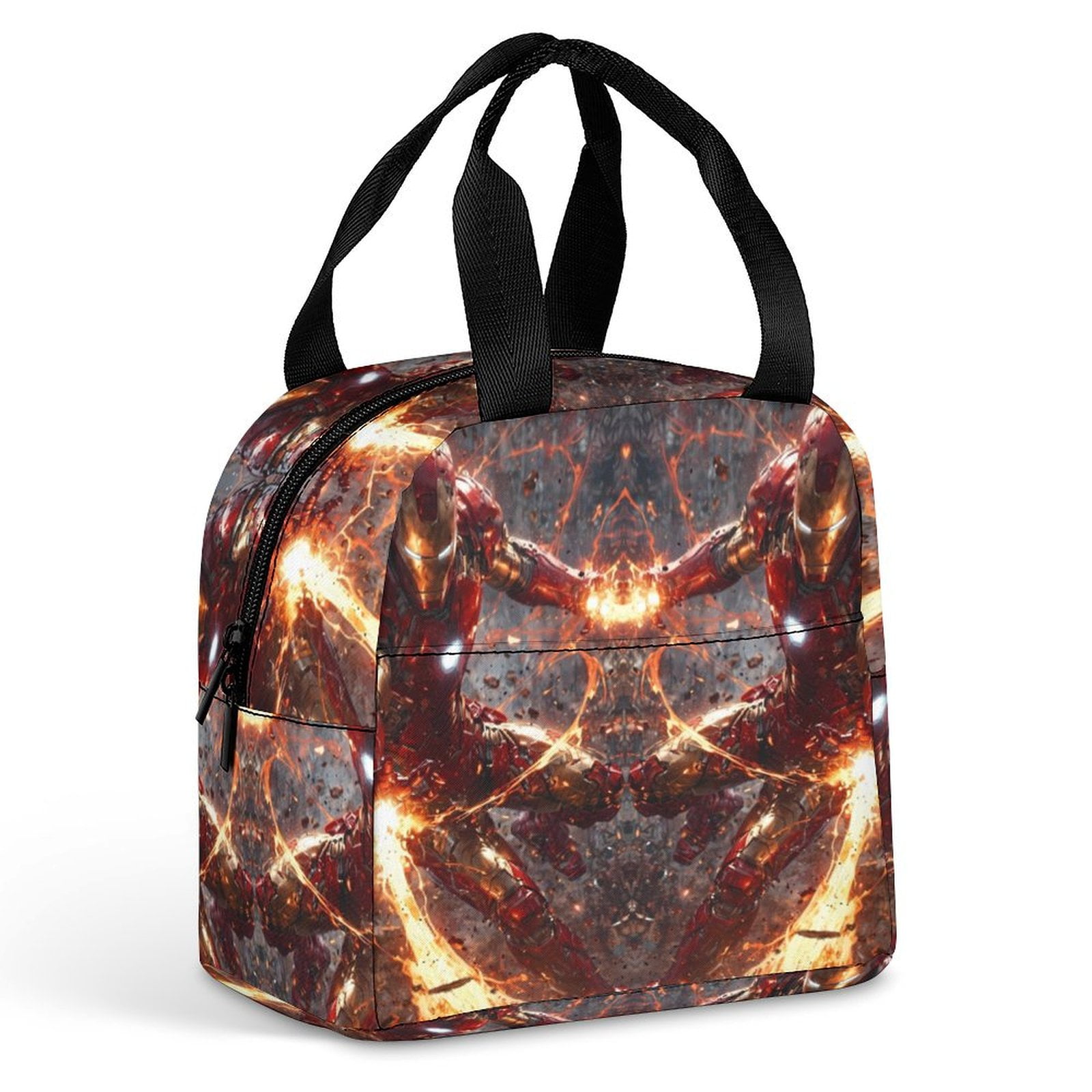 Iron-Man Lunch Bag for Picnic & Daily Use, Large Capacity Lunch Box ...
