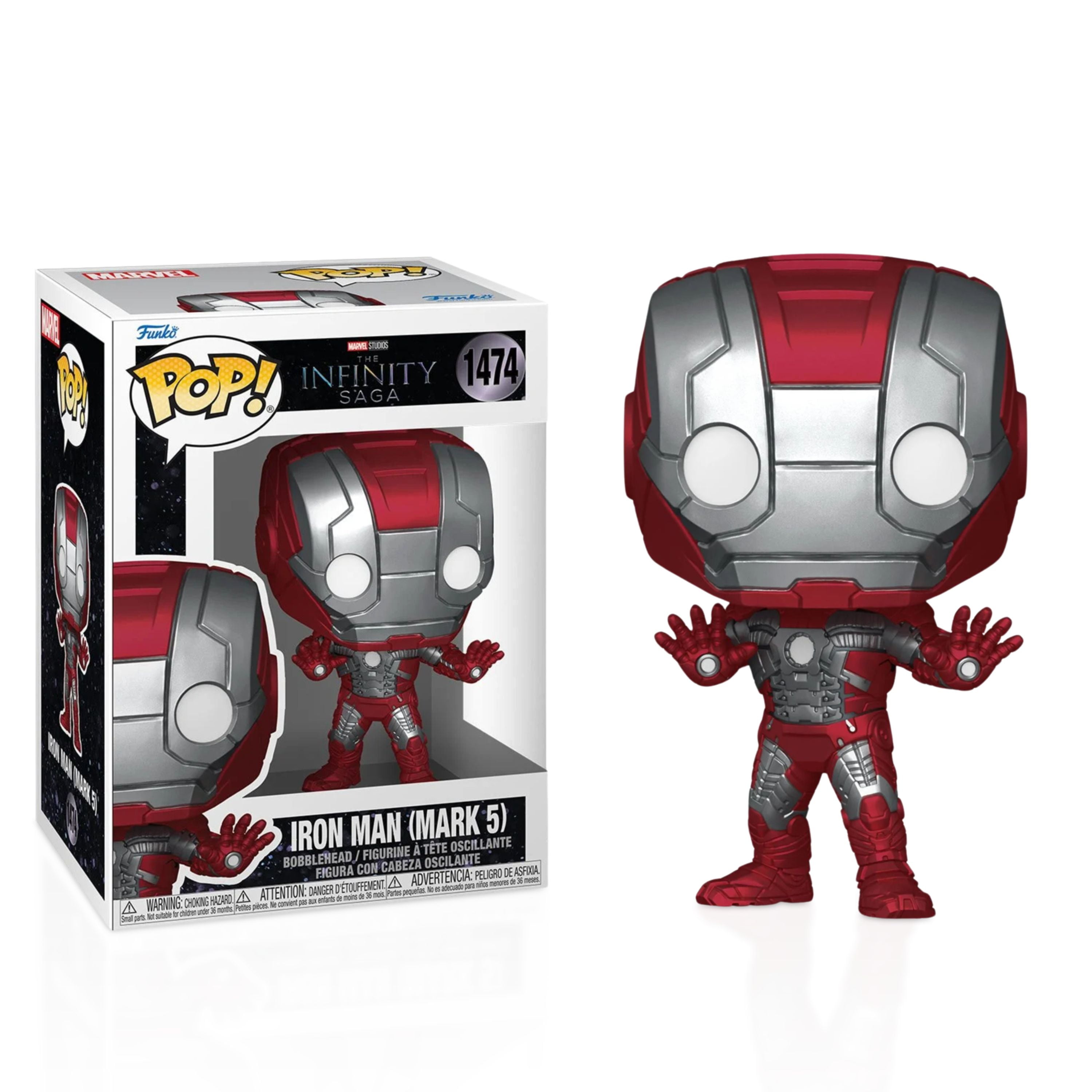 Iron Man Mark 5 Funko Pop! Marvel MCU Archives The Infinity Saga ...