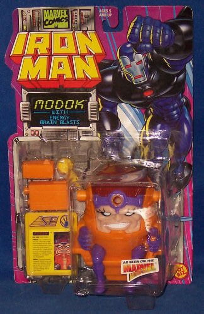 Iron Man Modok Marvel Articulated Action Figure Toy Biz 1995 NRFP ...