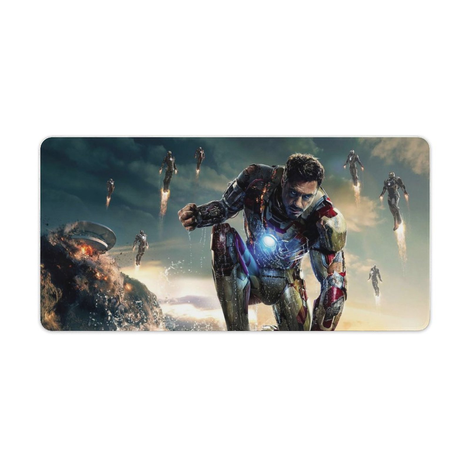 Iron Man Mouse Pad, Computer Desk Mat, Gaming Mousepad Computer ...