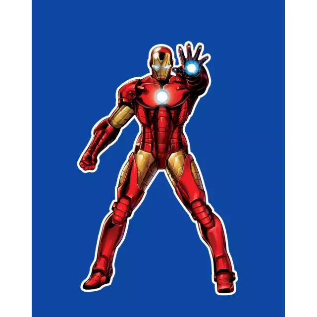 Iron Man Sticker Phone Decal Water Bottle Stickers Car Decals, Laptop ...