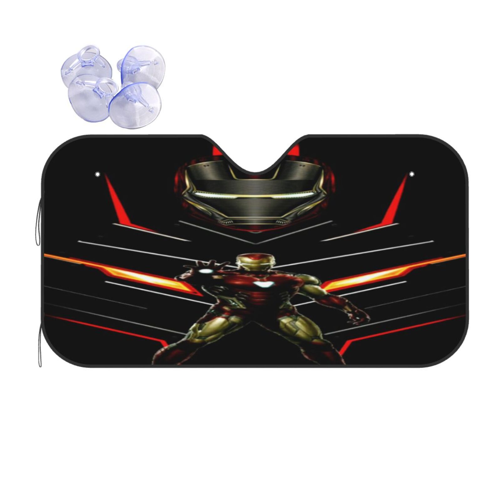 Iron Man Sunshade Car Windshield Cute Cartoon Sun Shade For Trucks Suv Sun Visor For Car Blocks ...