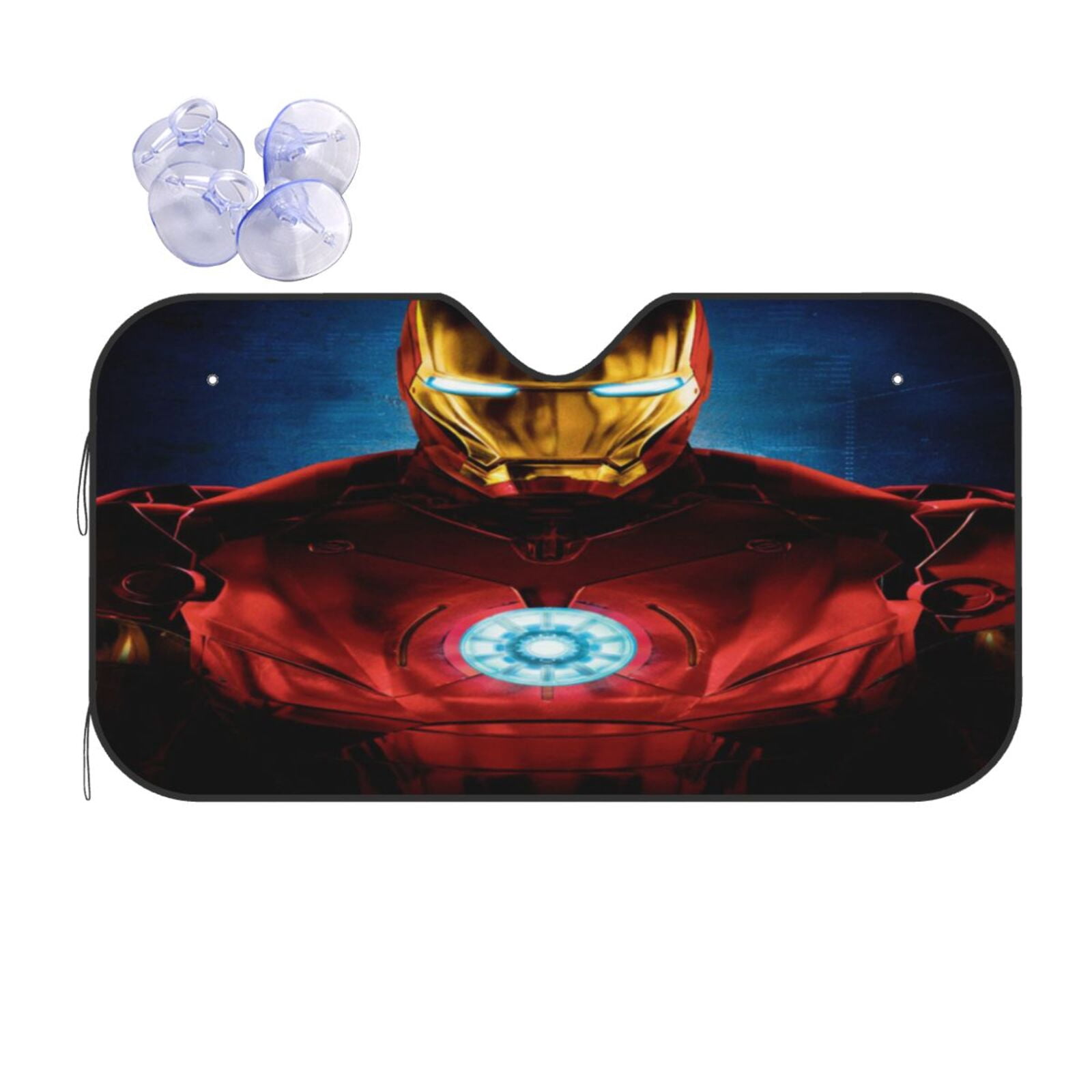 Iron Man Sunshade Car Windshield Cute Cartoon Sun Shade For Trucks Suv ...