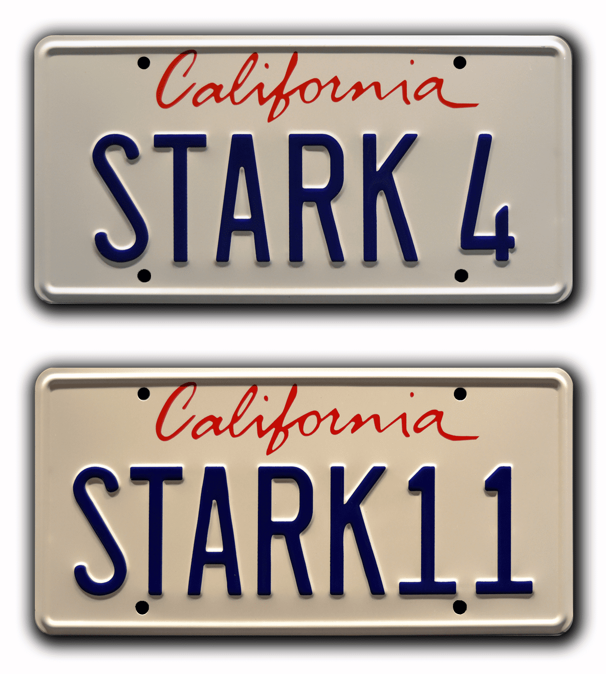 Iron Man | Tony Stark's Audi | STARK 4 + STARK 11 | Metal Stamped ...