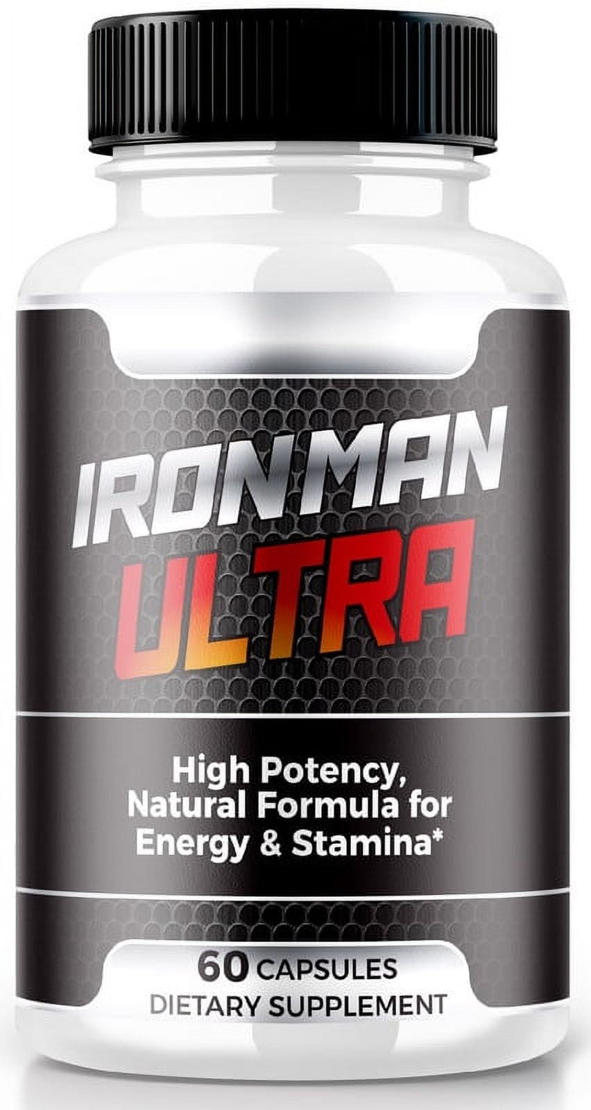 Iron Man Ultra Supplement, The Ultimate Performance Formula, Ironman ...