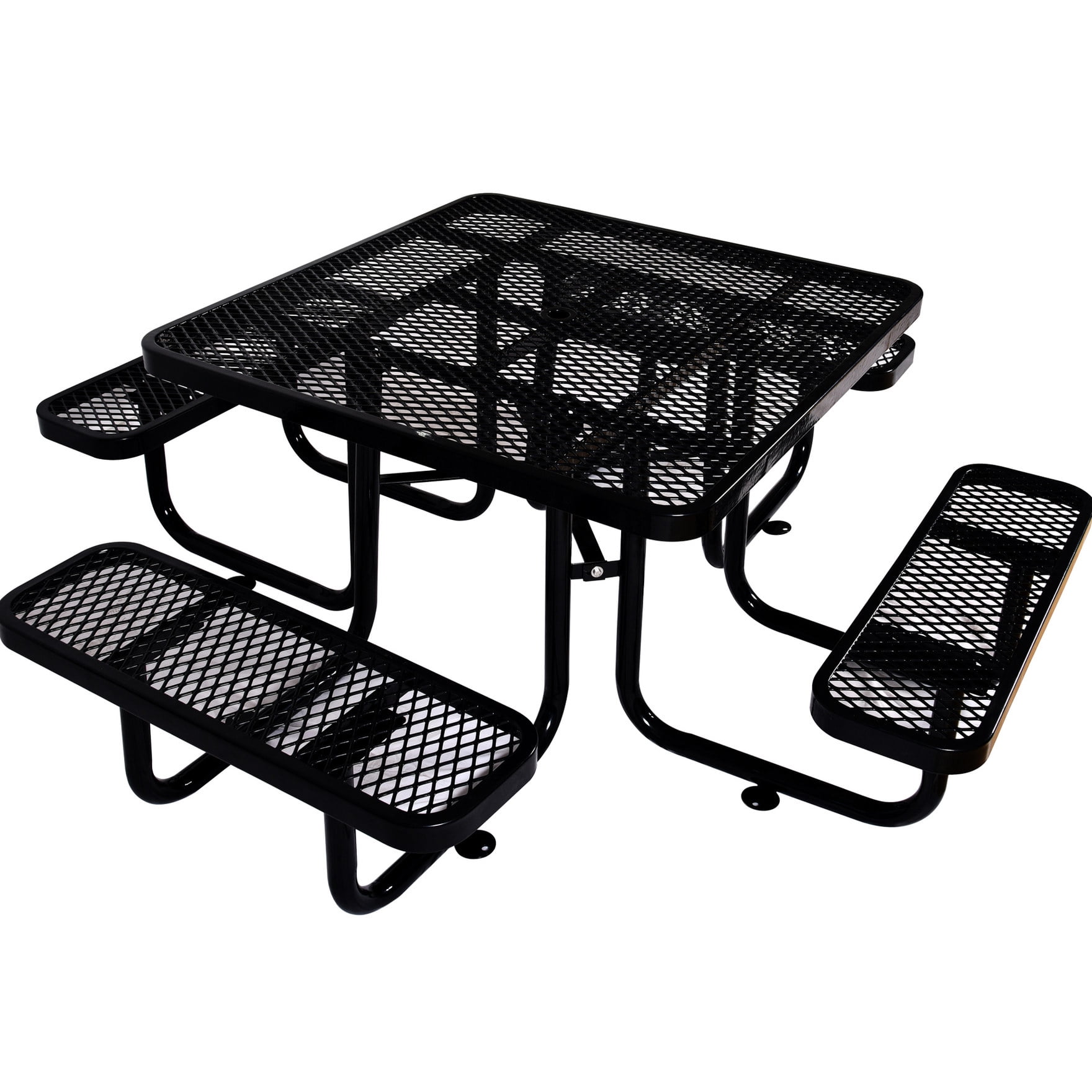 Iron Mesh Design / BBQ & Fishing / Great - height Seating - Walmart.com