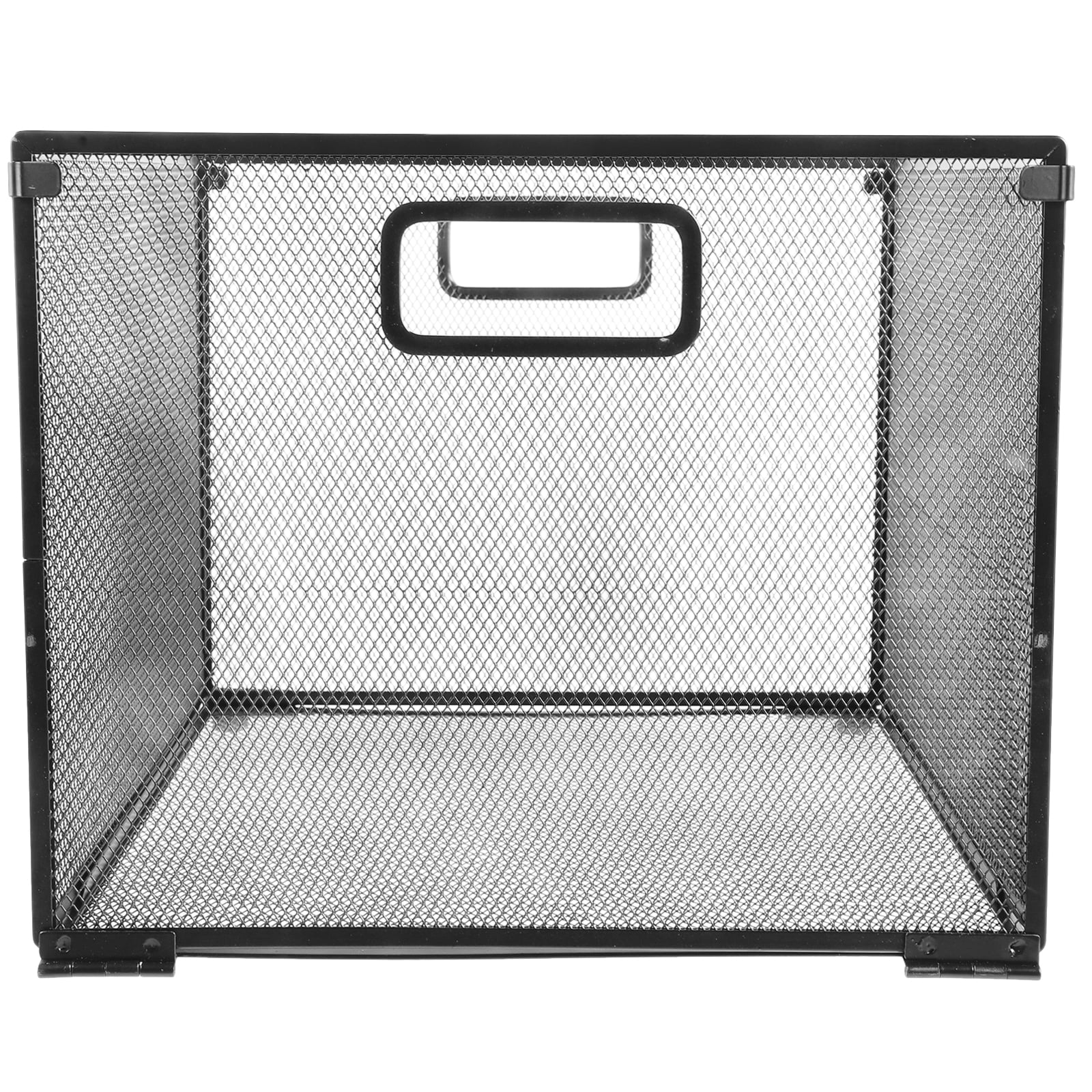 Iron Mesh Folding Document Box File Folders Book Stand Desktop ...