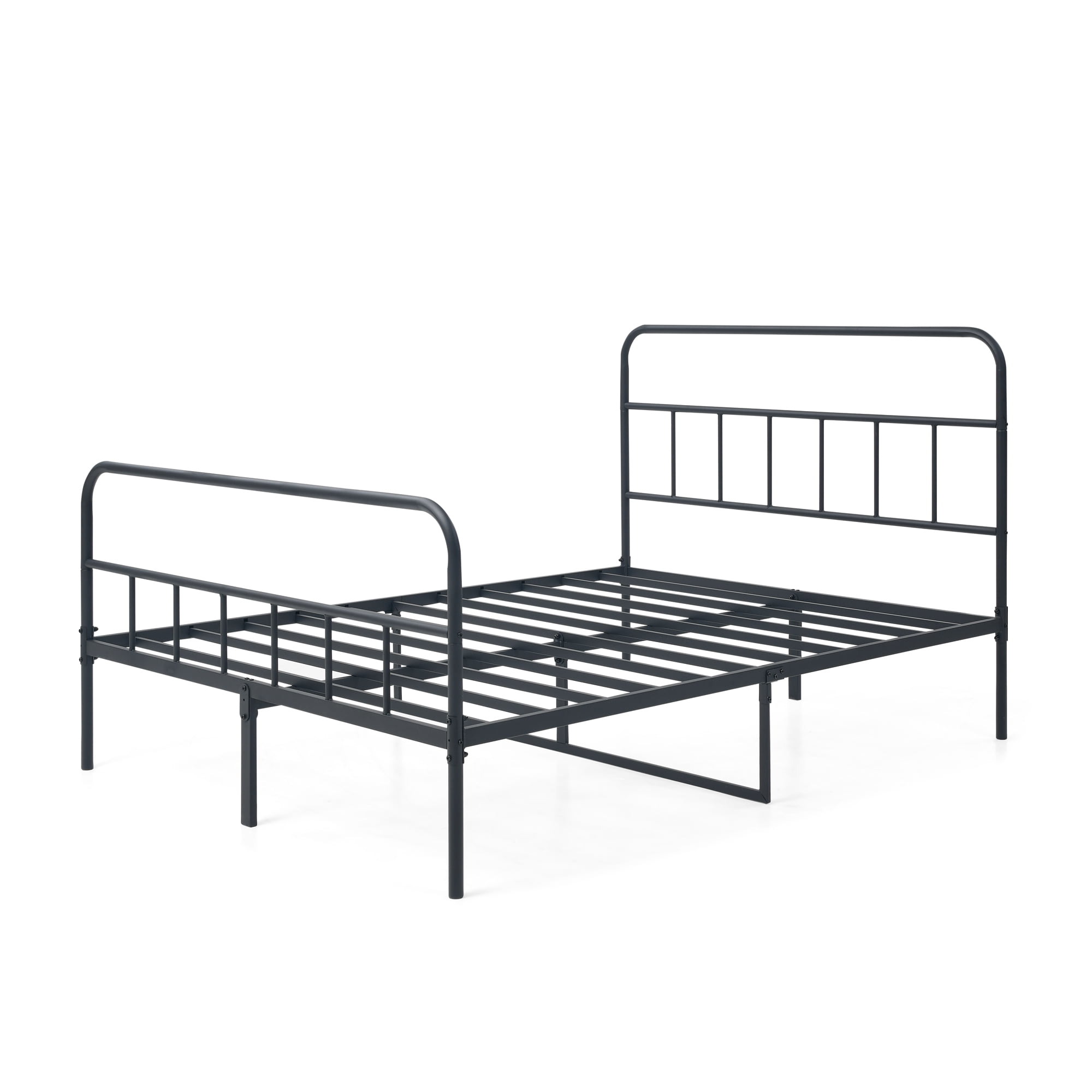 Iron Metal Bed Frame Concise Style, Iron Platform Bed Frame Metal ...