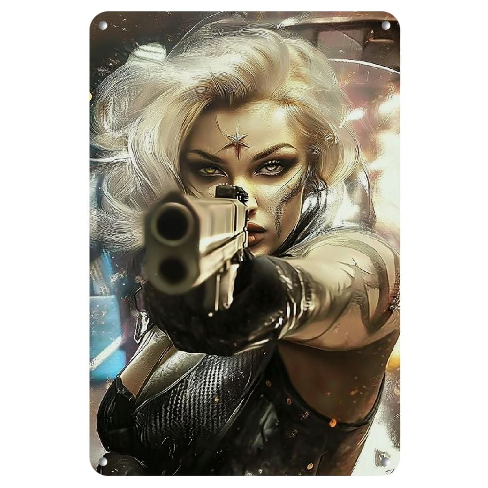 Iron Metal Poster Board 8x12 - Durable and Safe Wall Art with Easy ...