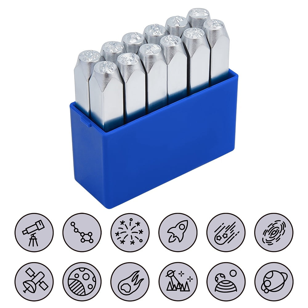 Iron Metal Stamps seal for Imprinting Metal Plastic Wood Leather Ocean ...