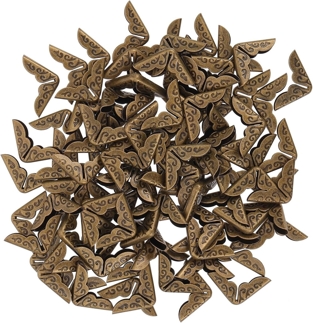 Iron Metal Vintage Corner Protector,Small Bronze Book Corner Protectors ...