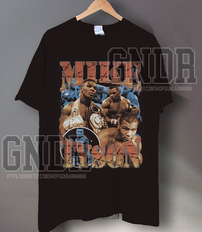 Iron Mike Tyson T-Shirt, Mike Tyson T Shirts, Mike Tyson Vintage Tee ...