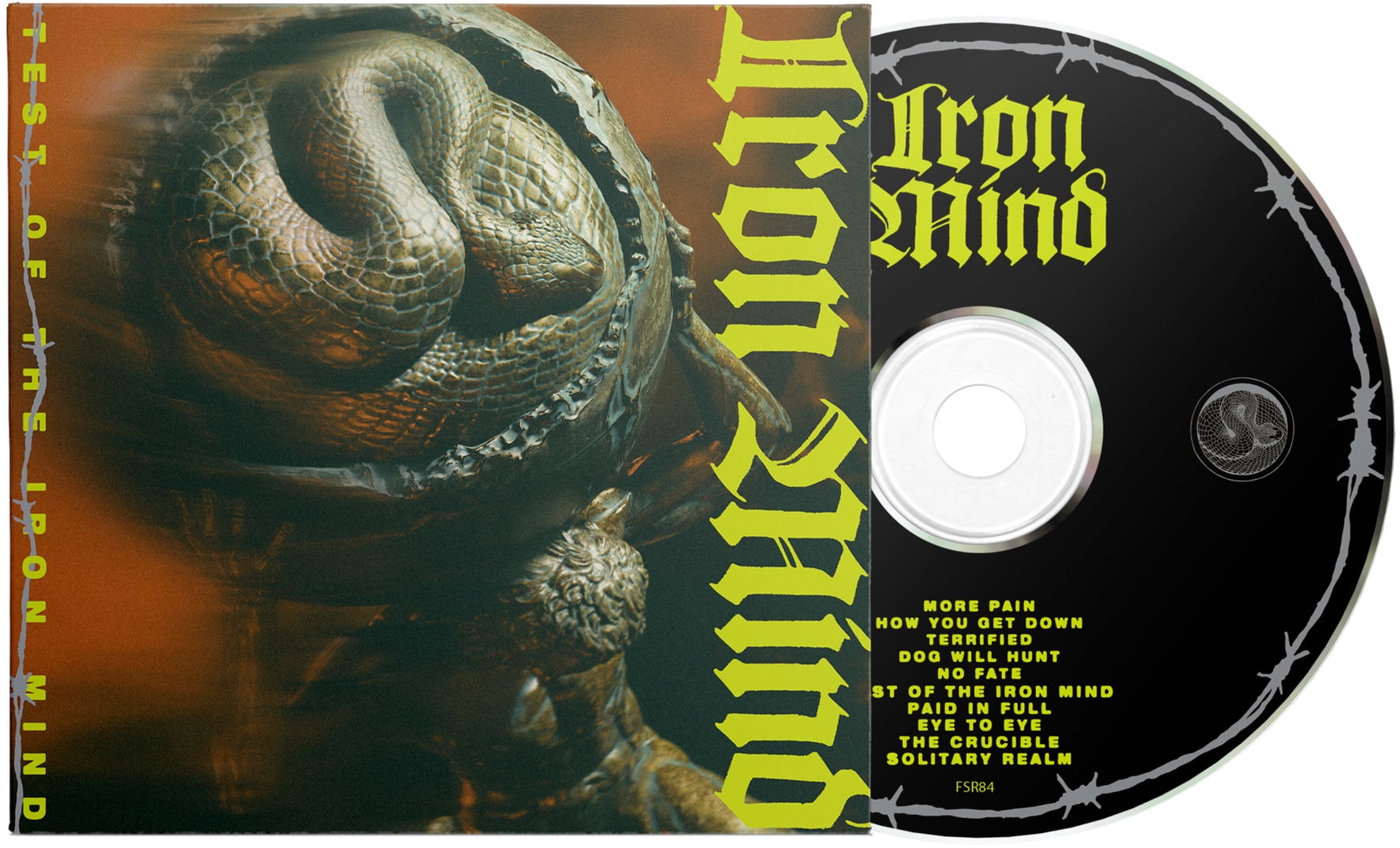 Iron Mind - Test Of The Iron Mind - Music & Performance - CD - Walmart ...