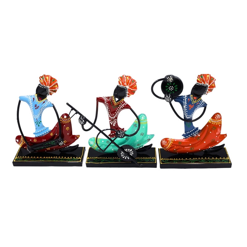 Iron Musicians Trio – Rich Colours and Intricate Details Depicting ...