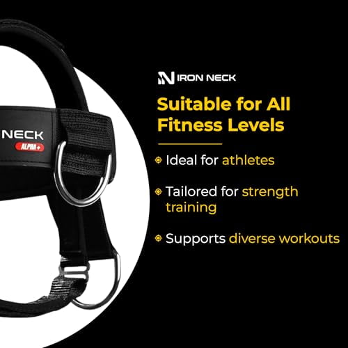 Iron Neck, Versatile Neck Exerciser, Strengthener and Trainer with ...