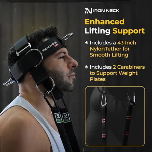 Iron Neck, Versatile Neck Exerciser, Strengthener and Trainer with ...