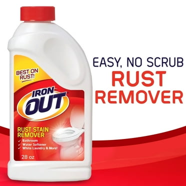 IRON OUT Rust Stain Remover Spray Gel, 24 Fl. Oz. 3-Pack, 3 Bottles ...